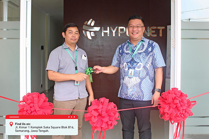 Hypernet New Office Branch In Semarang - Hypernet