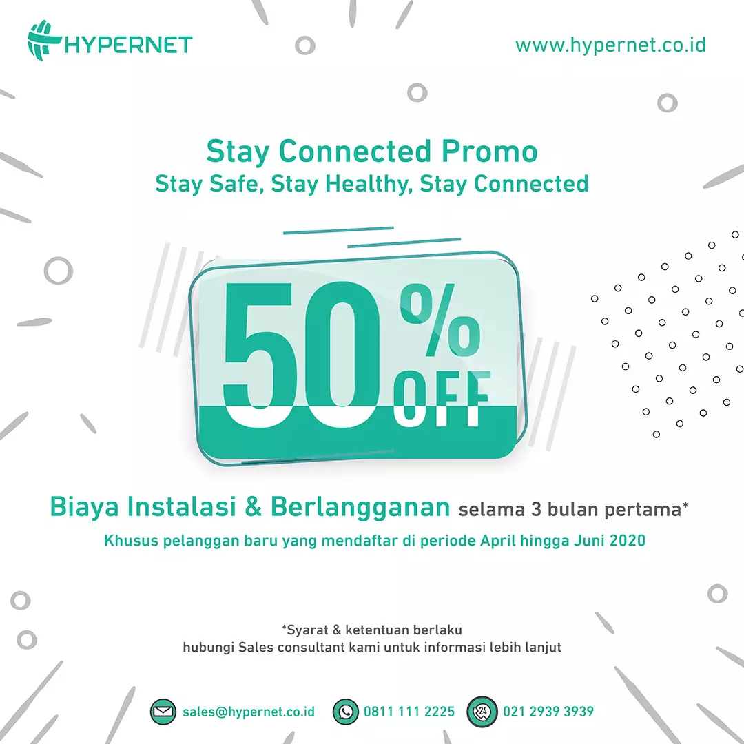Stay Connected Promo - Hypernet