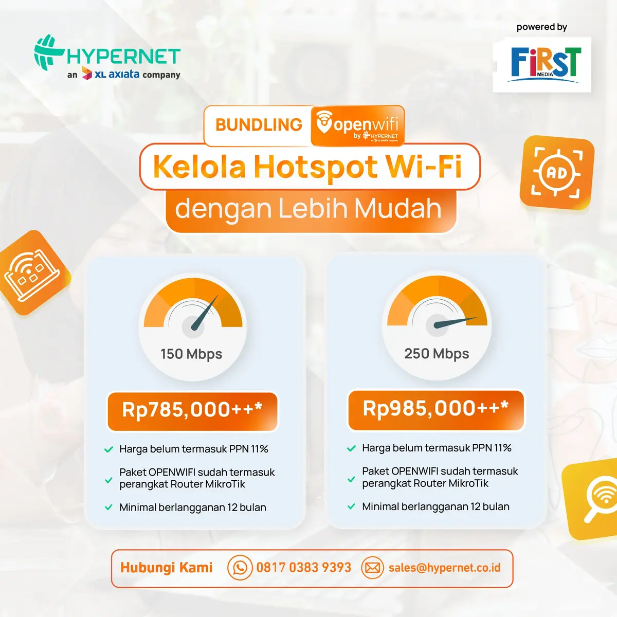 Terima Beres dengan Hypernet X First Media - Hypernet